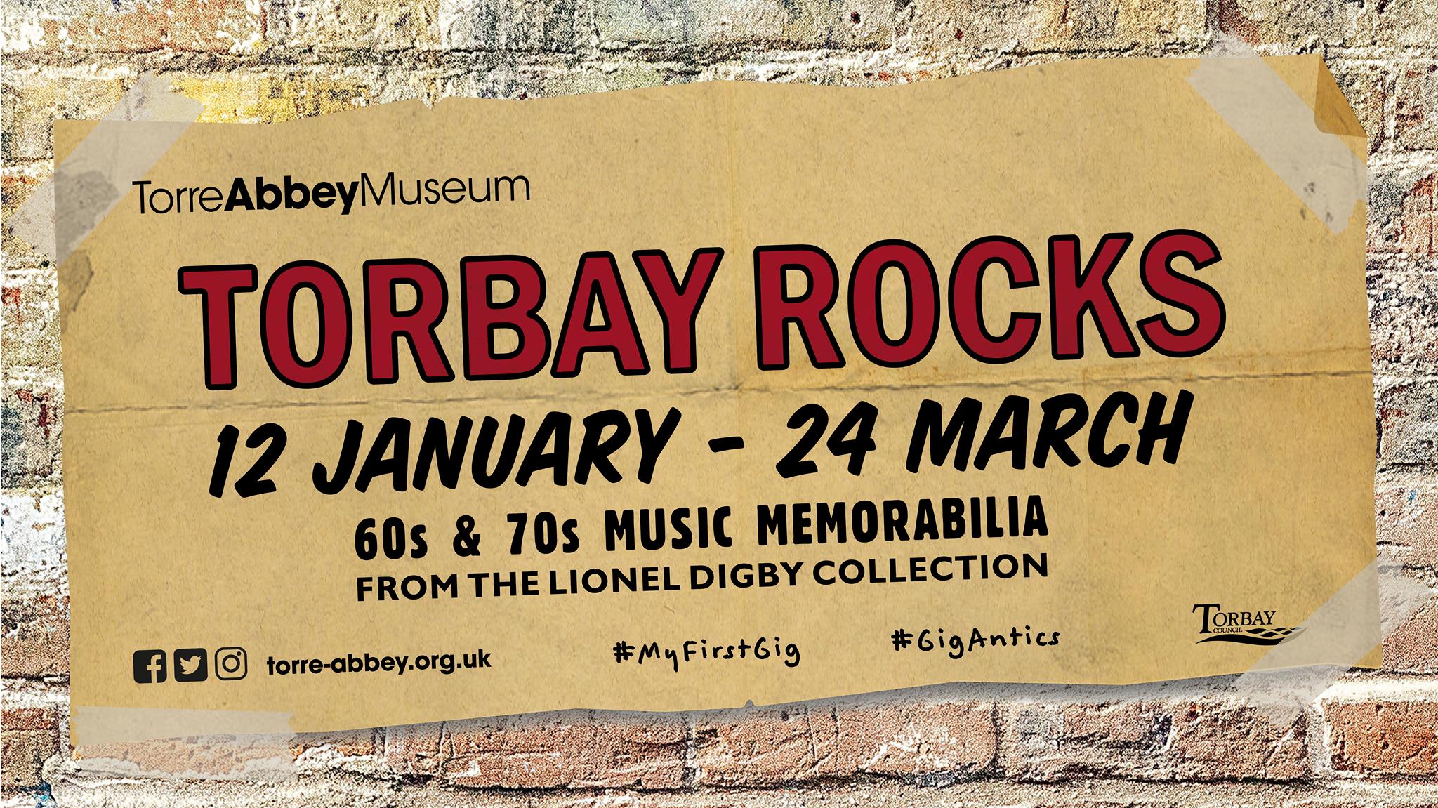 Torre Abbey Museum Announces Torbay Rocks!